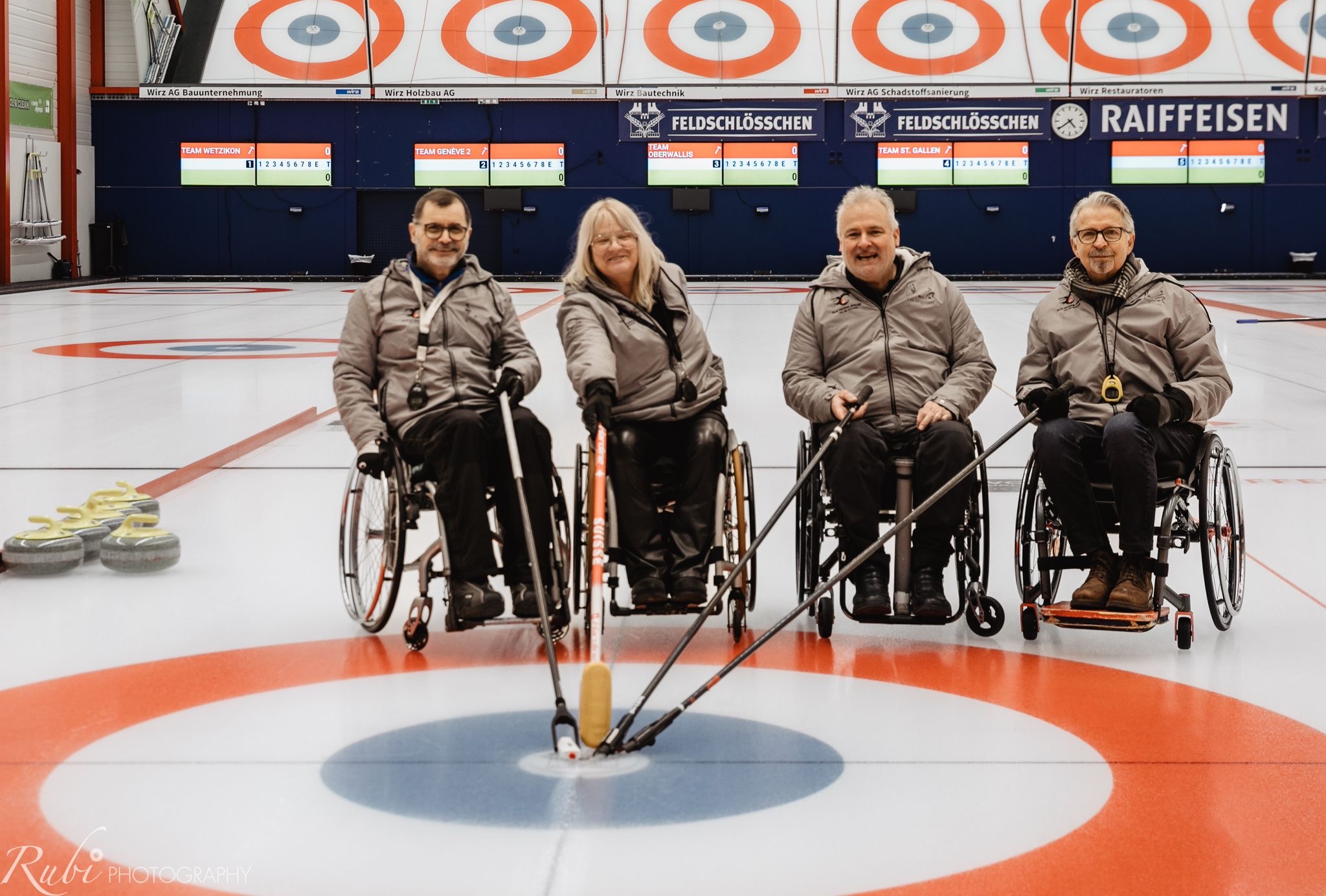 Schweizer Meisterschaften im Rollstuhlsport | Curling Club Oberwallis